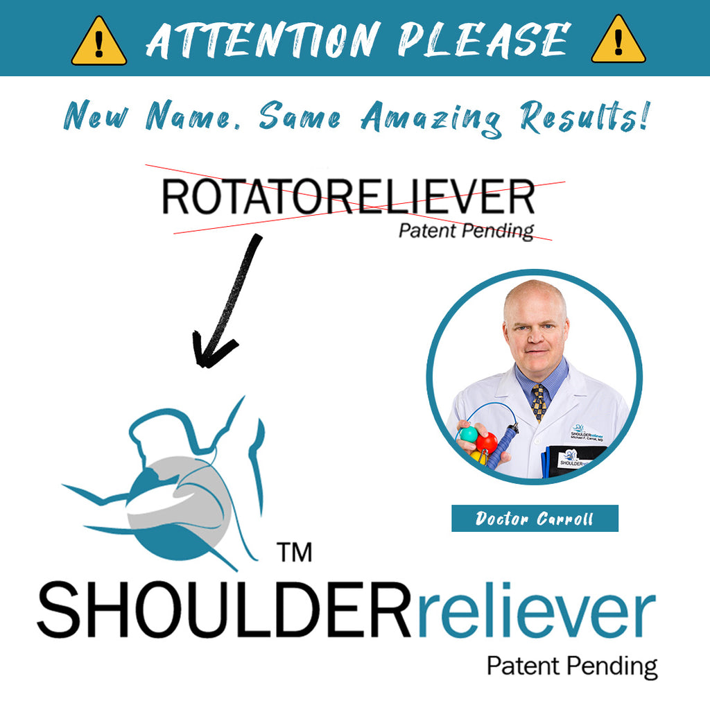 ROTATOReliever is now ShoulderReliever! – SHOULDERreliever